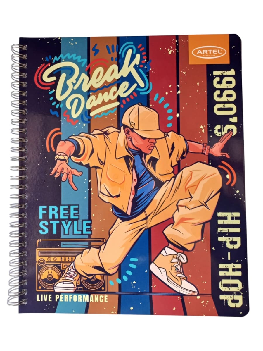 CUADERNO UNIVERSITARIO 100H 7MM FREESTYLE | Libreria Matill