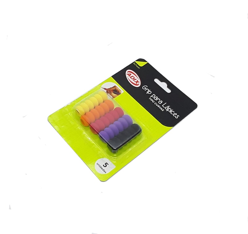 ADAPTADOR CON CURVAS PARA LAPICES 5 UN ADIX | Libreria Matill