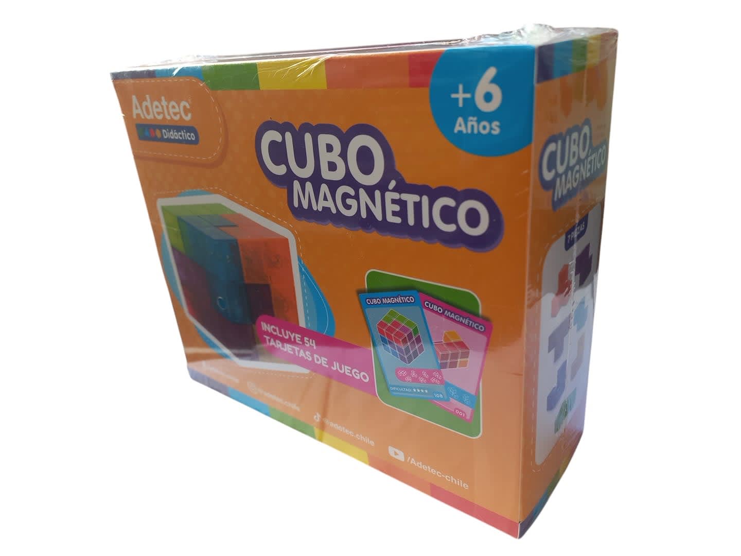 CUBO MAGNETICO CON TARJETAS | Libreria Matill