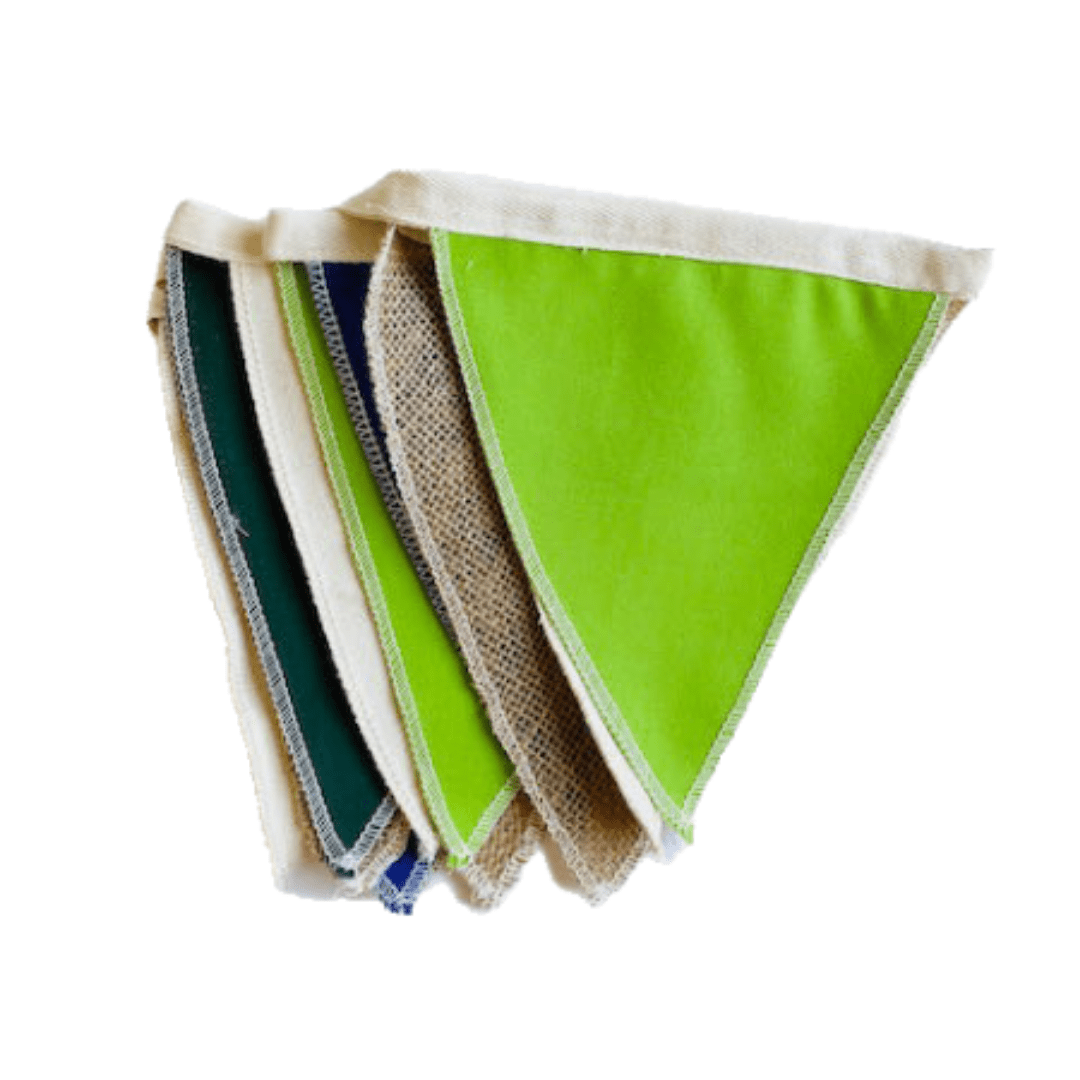 Banderines 5 colores 12 unidades | rutinasustentable