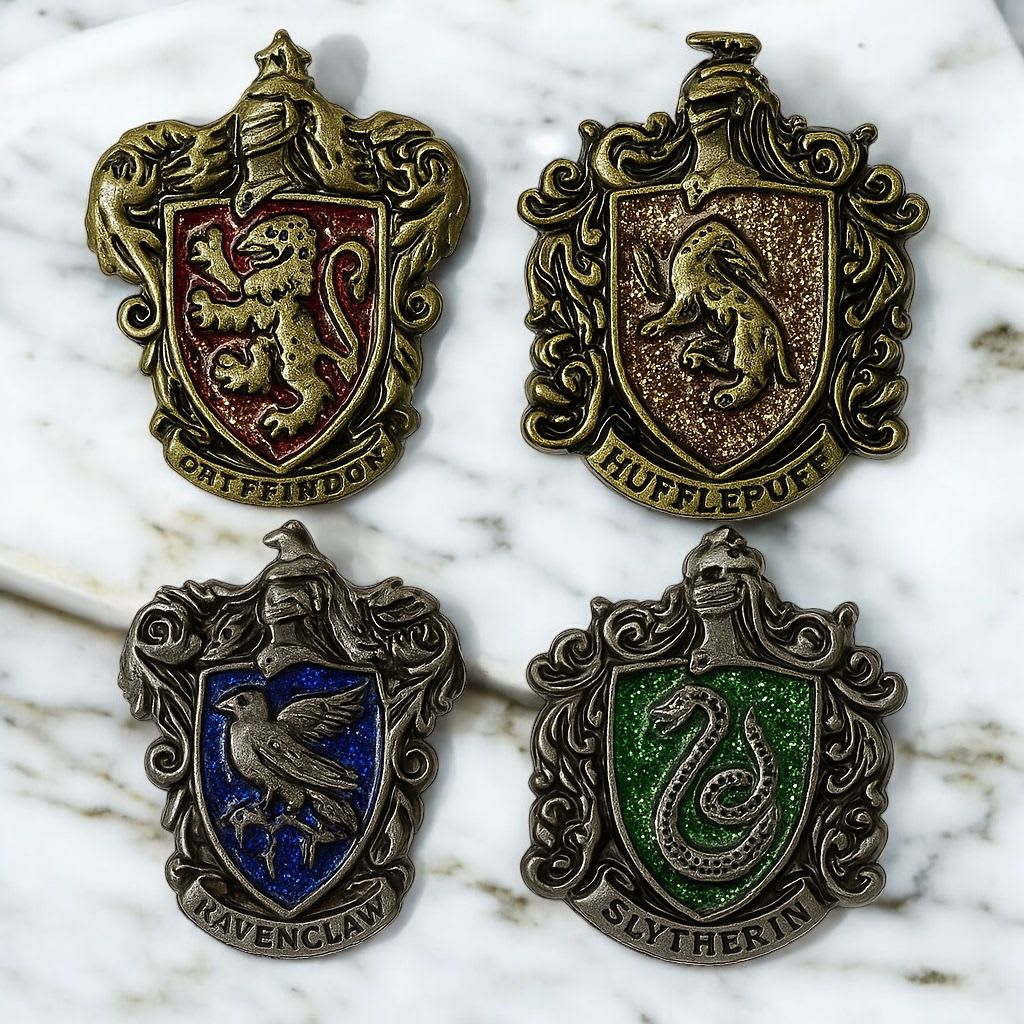 Set 4 Pines Casas Harry Potter | Soletta
