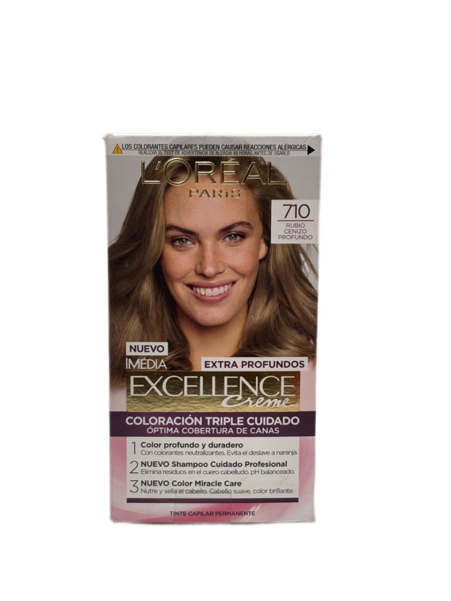 TINTURA EXCELLENCE CREME RUBIO PROFUNDO 710 | BODEGA DISCOUNT