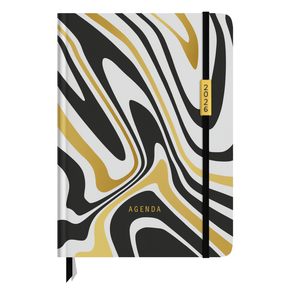 Agenda Artel 26 DxP A5 80g Elas. Black&Gold 20122212 | Tizart ...