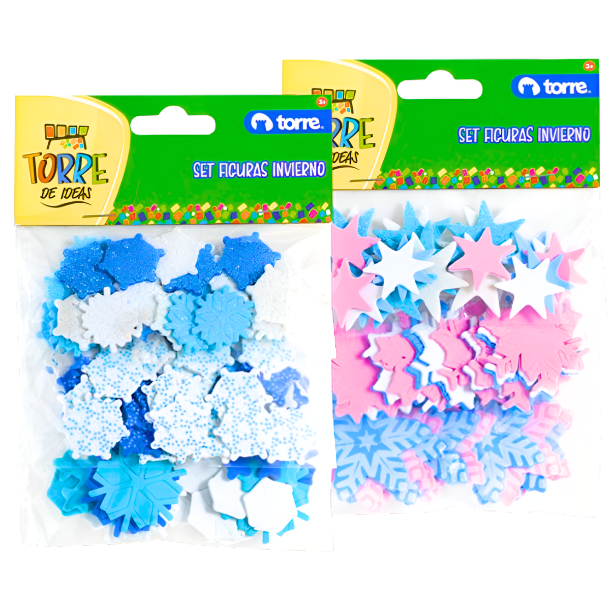 Bl. Set goma eva Torre Invierno 30490 | Tizart - Inspirando Mentes
