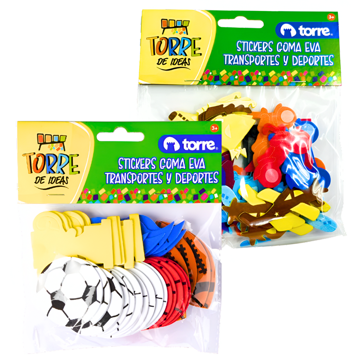 Bl. Set goma eva Torre Transportes y Deportes 28126 | Tizart ...