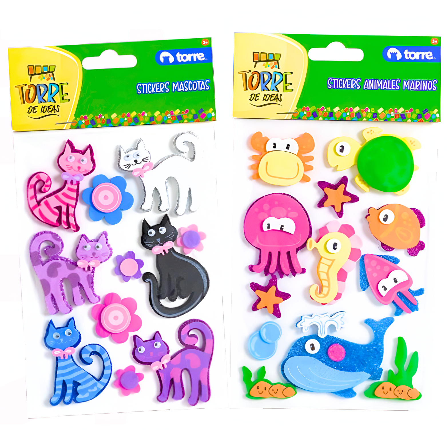 Bl. Set goma eva Torre Mascotas 30484 | Tizart - Inspirando Mentes