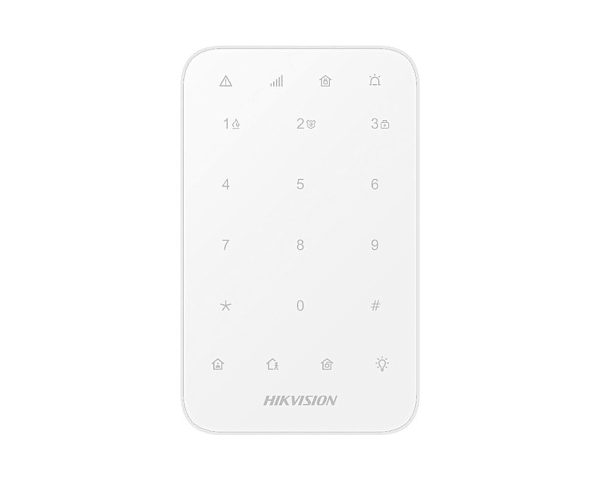 Teclado LED Inalambrico AX PRO Axpro DS-PK1-E-WB Hikvision | IAI TECH LTDA