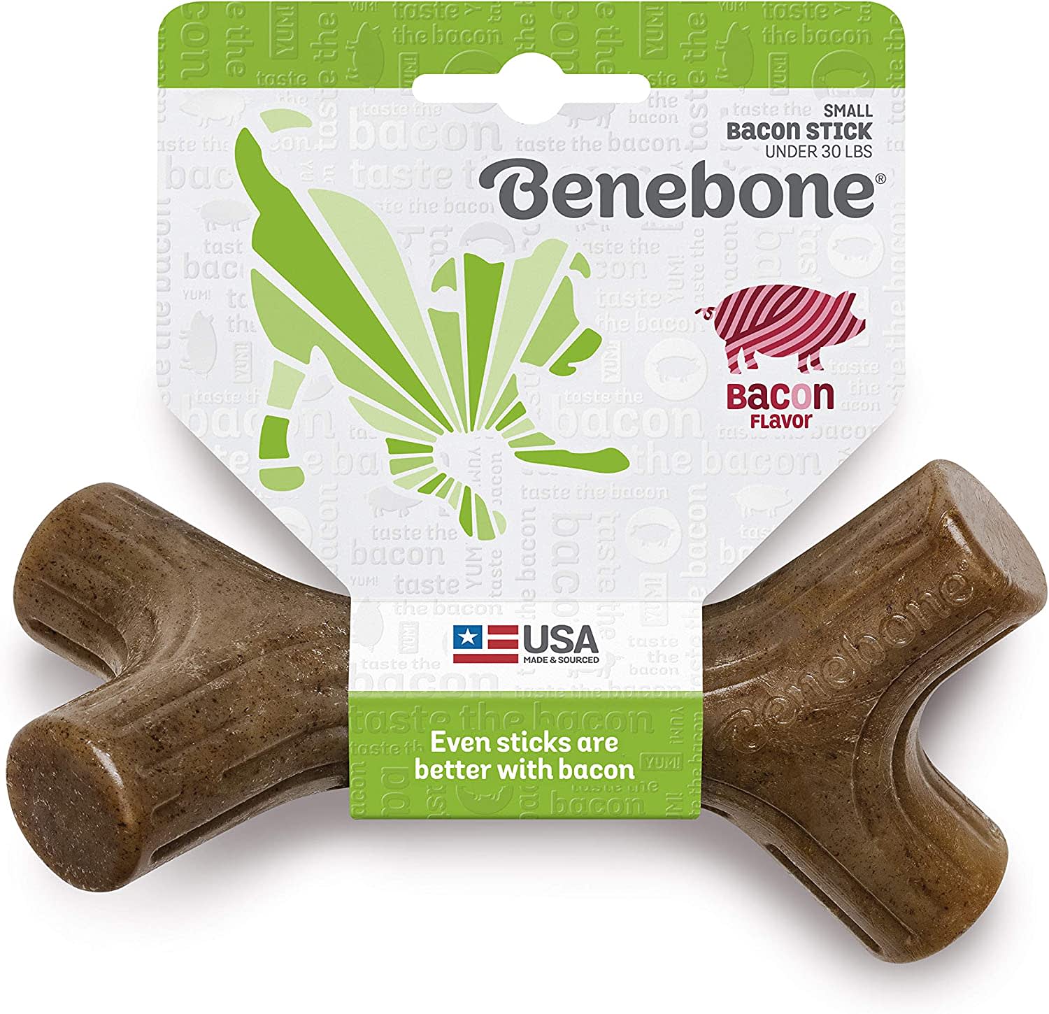 BENEBONE STICK BACON SMALL | VARA PEQUEÑA SABOR A TOCINO | Animania