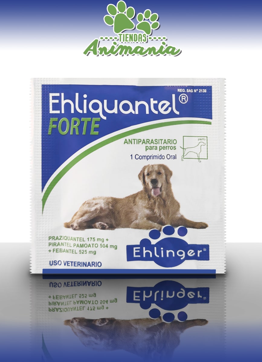 EHLIQUANTEL FORTE 1 COMPRIMIDO x 35 KG | Animania