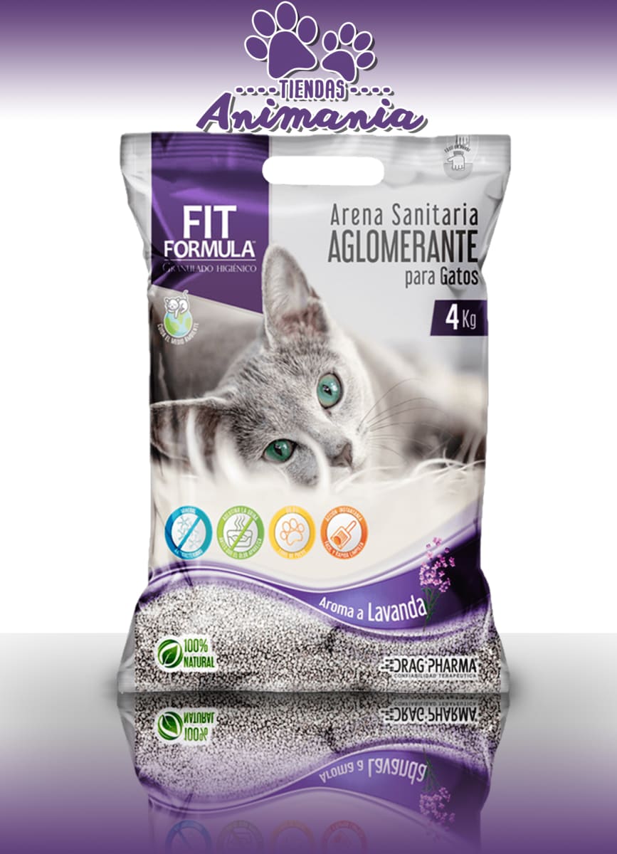 FIT FORMULA ARENA AGLOMERANTE LAVANDA 10 KG | Animania