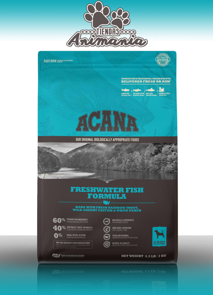 ACANA PERRO FRESHWATER FISH FORMULA 2 KG | Animania