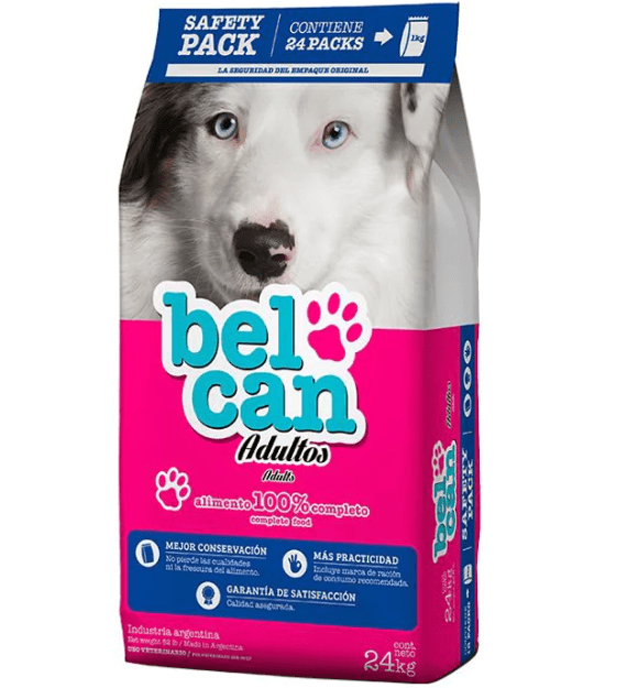 BELCAN PERROS ADULTOS TODOS LOS TAMAÑOS PACK DE AHORRO 24 KG | Animania