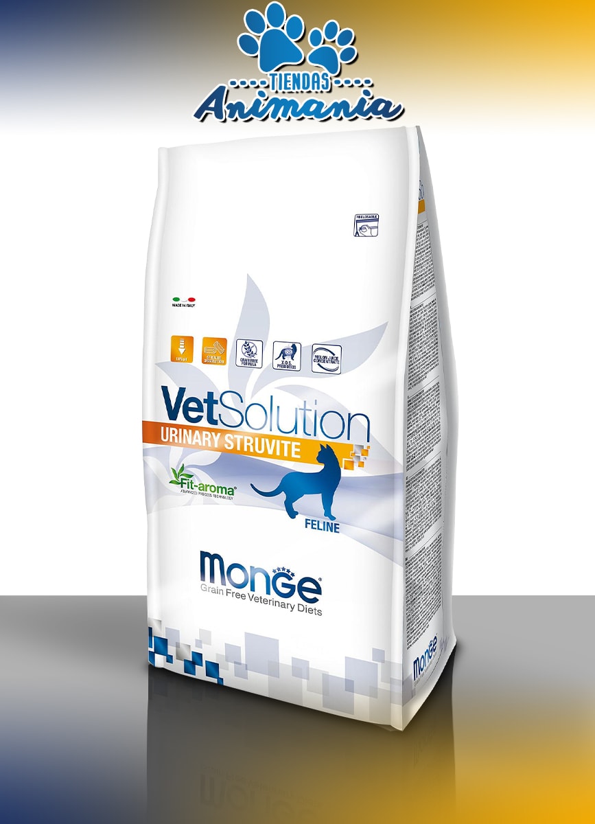 MONGE GATO VET SOLUTION URINARY STRUVITE 1.5 KG | Animania