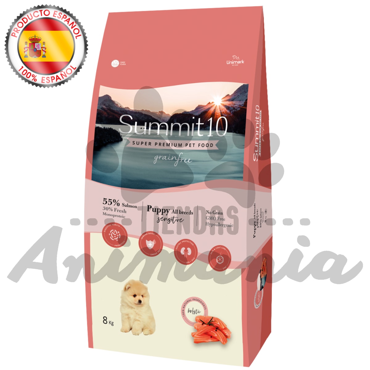 SUMMIT 10 GRAIN FREE PUPPY SENSITIVE ALL BREEDS SALMON - PARA CACHORROS ...