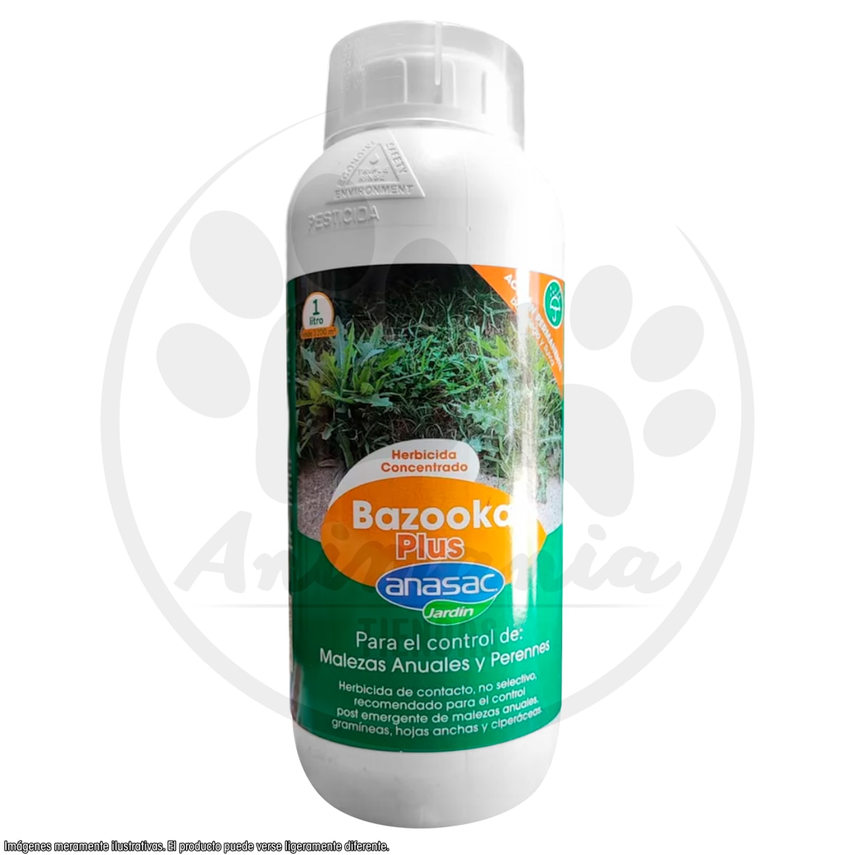 ANASAC BAZOOKA PLUS HERBICIDA CONCENTRADO 1 LITRO | Animania
