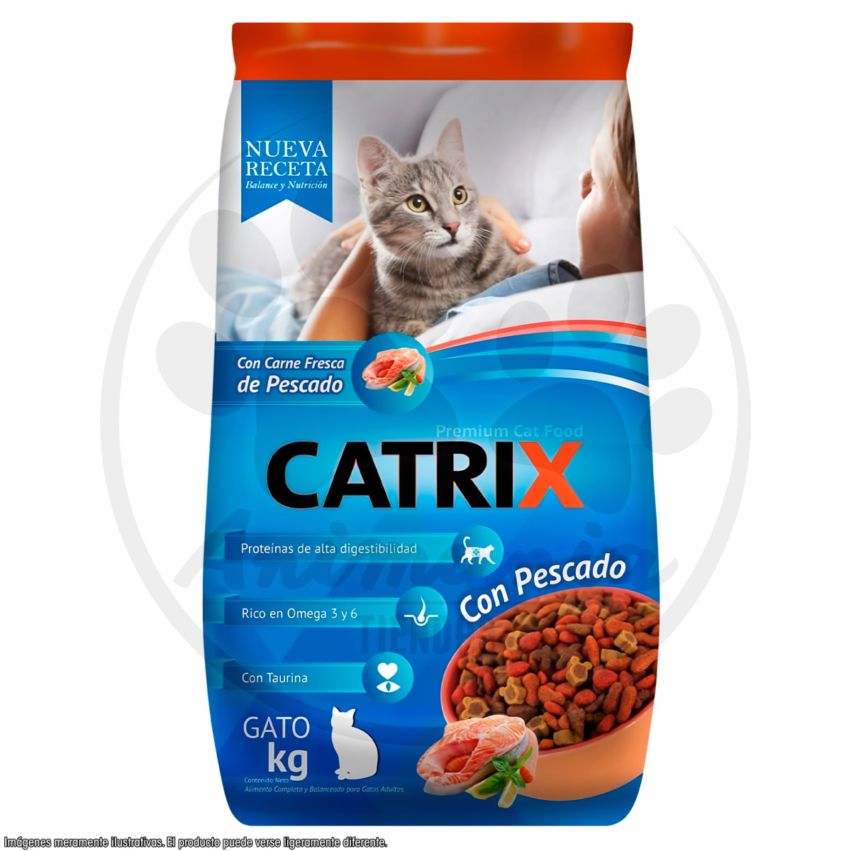 CATRIX ALIMENTO PARA GATOS ADULTOS SABOR A PESCADO 21 KG | Animania