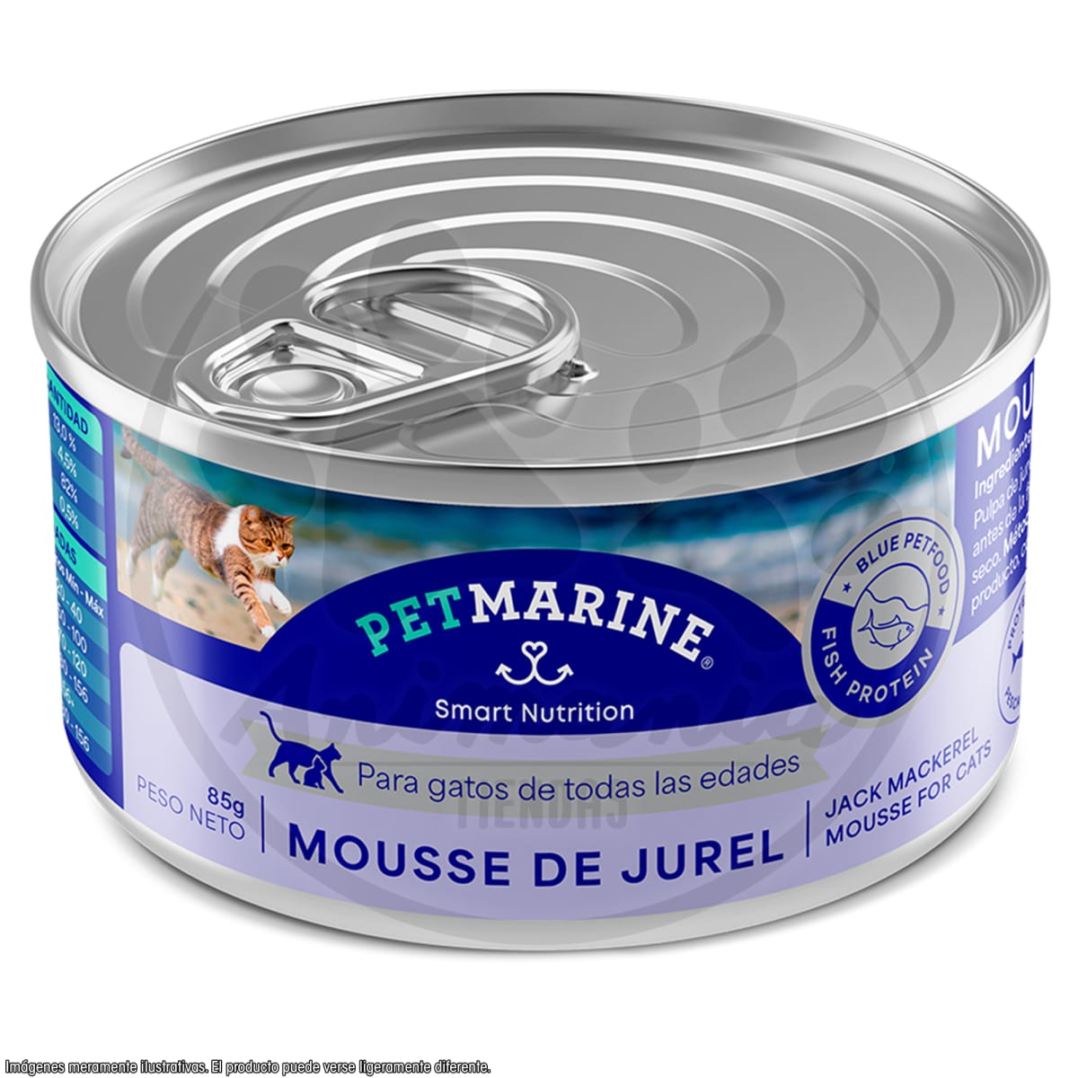 PET MARINE GATO LATA JUREL DEL PACIFICO 85 GR | Animania
