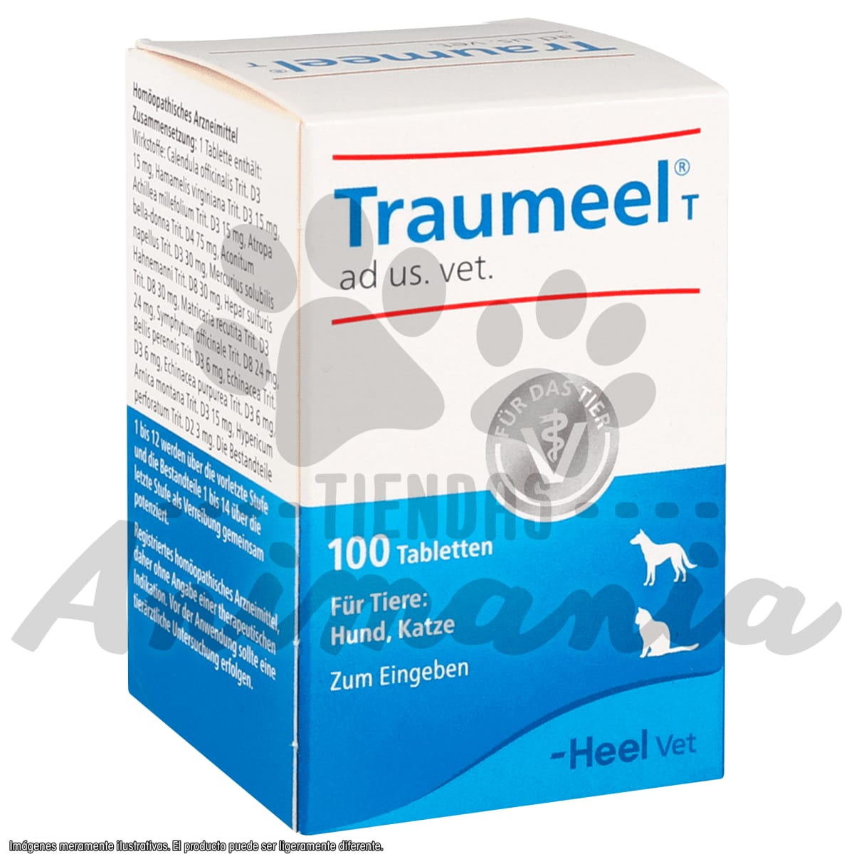 TRAUMEEL VETERINARIO 100 TABLETAS | Animania