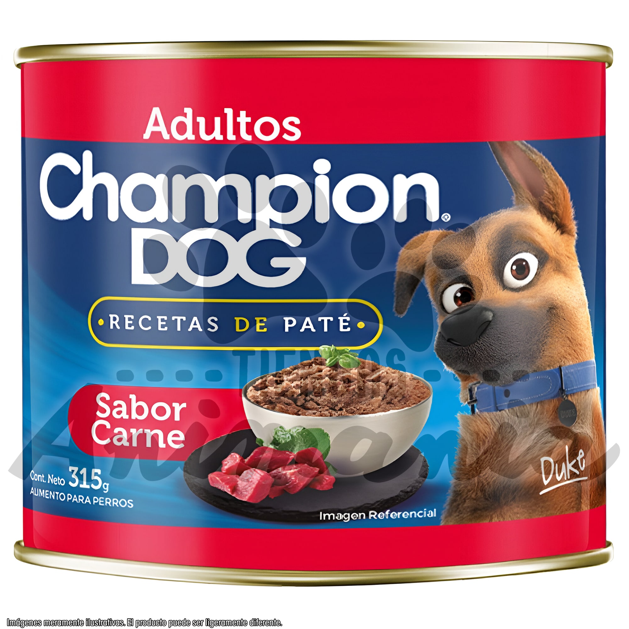 CHAMPION DOG LATA ADULTO CARNE 315 GR | Animania