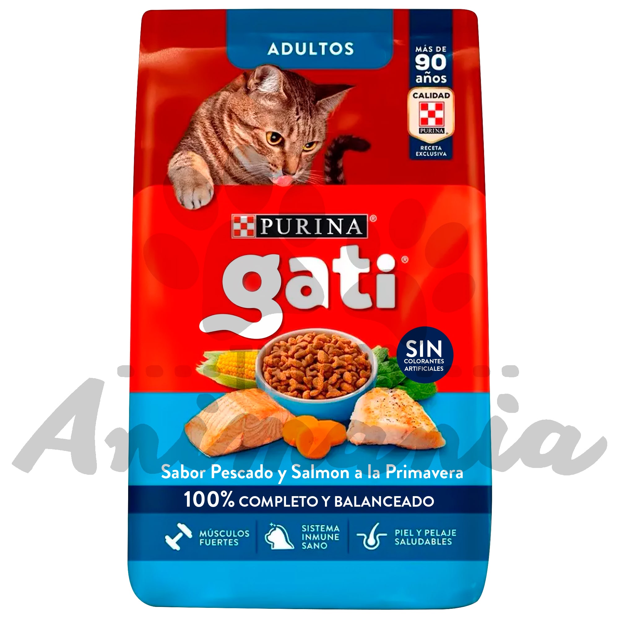 GATI PESCADO Y SALMON A LA PRIMAVERA 15 KG | Animania