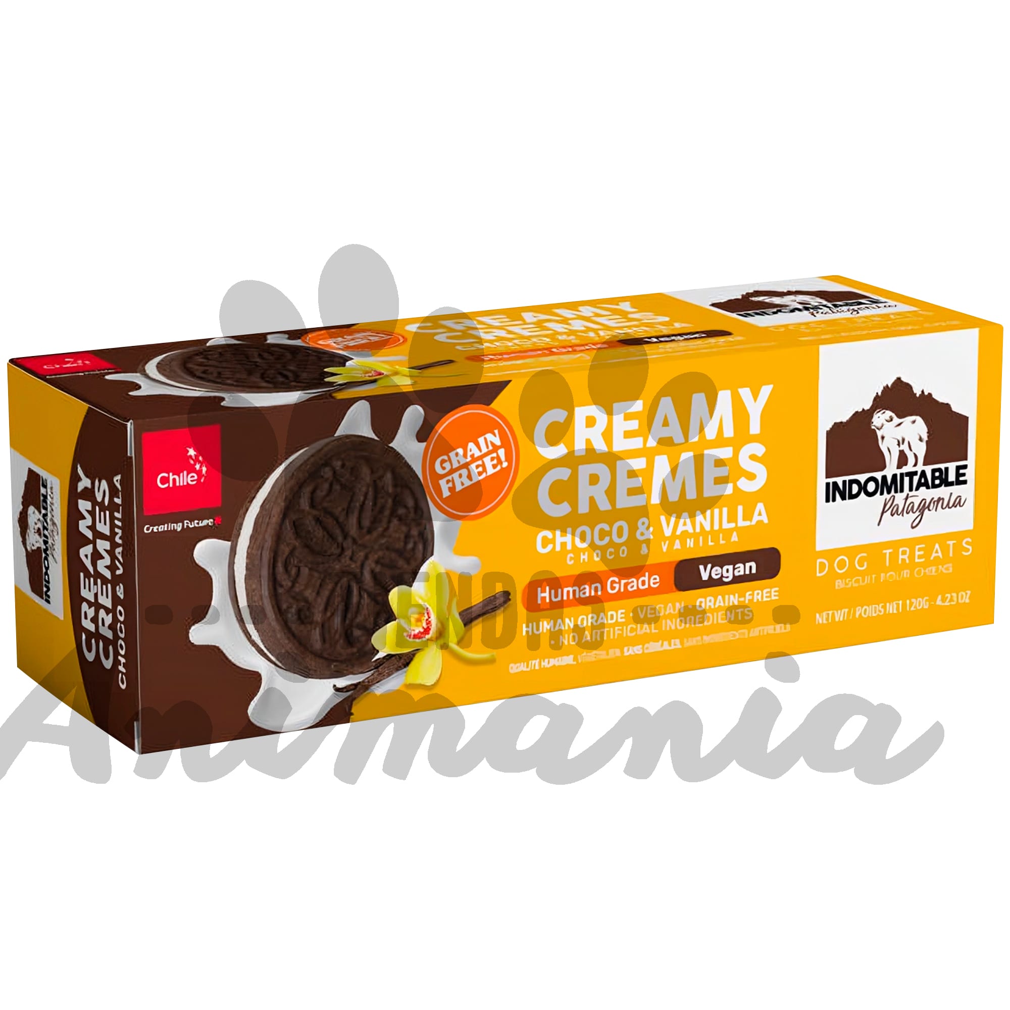 INDOMITABLE CHOCO VAINILLA 120 GR | Animania