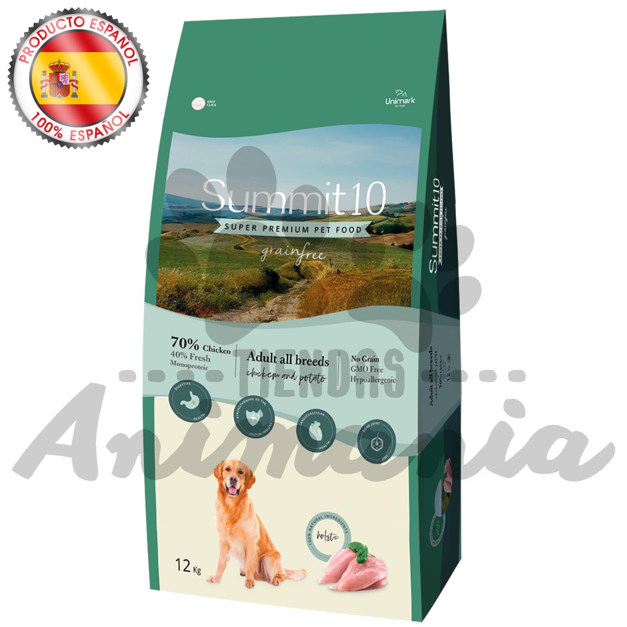 SUMMIT 10 GRAIN FREE DOG ALL BREEDS CHICKEN & POTATO - PARA PERROS DE ...