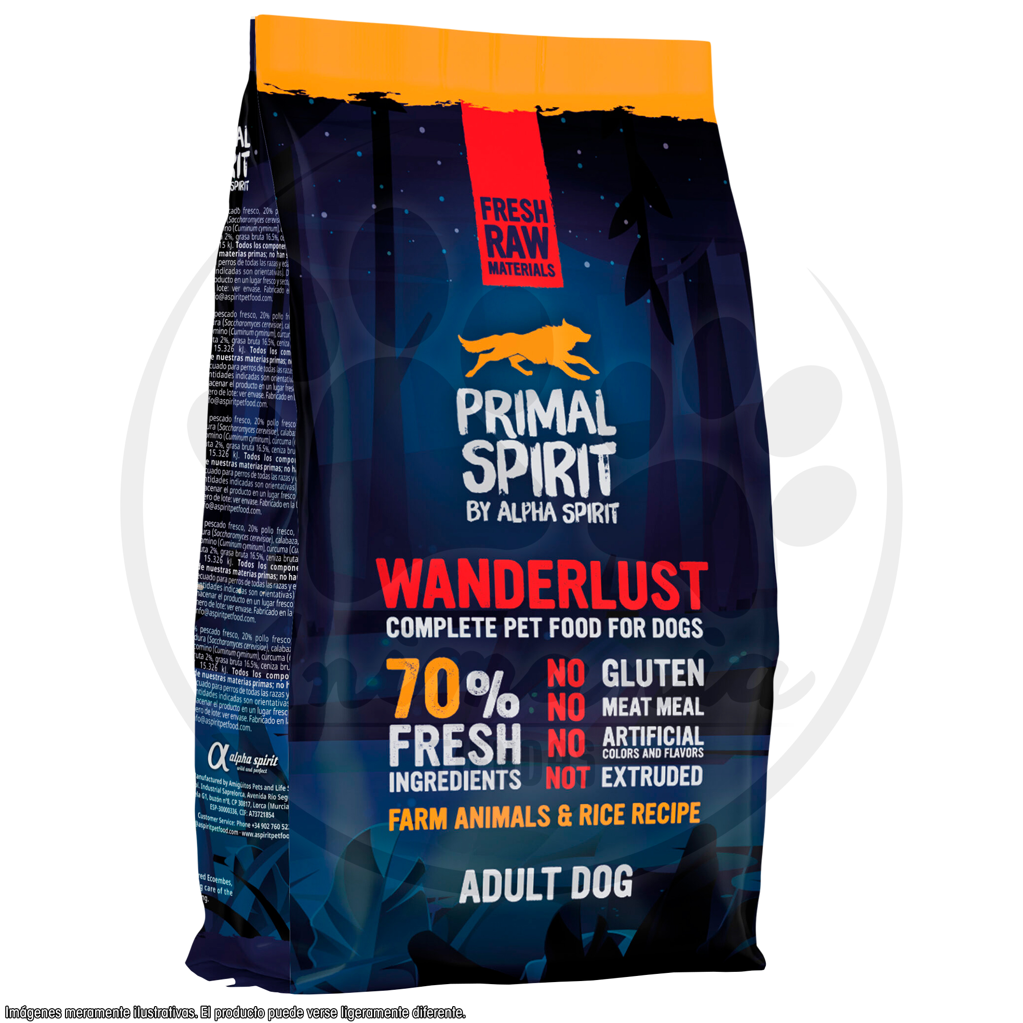 PRIMAL SPIRIT WANDERLUST 1 KG | Animania