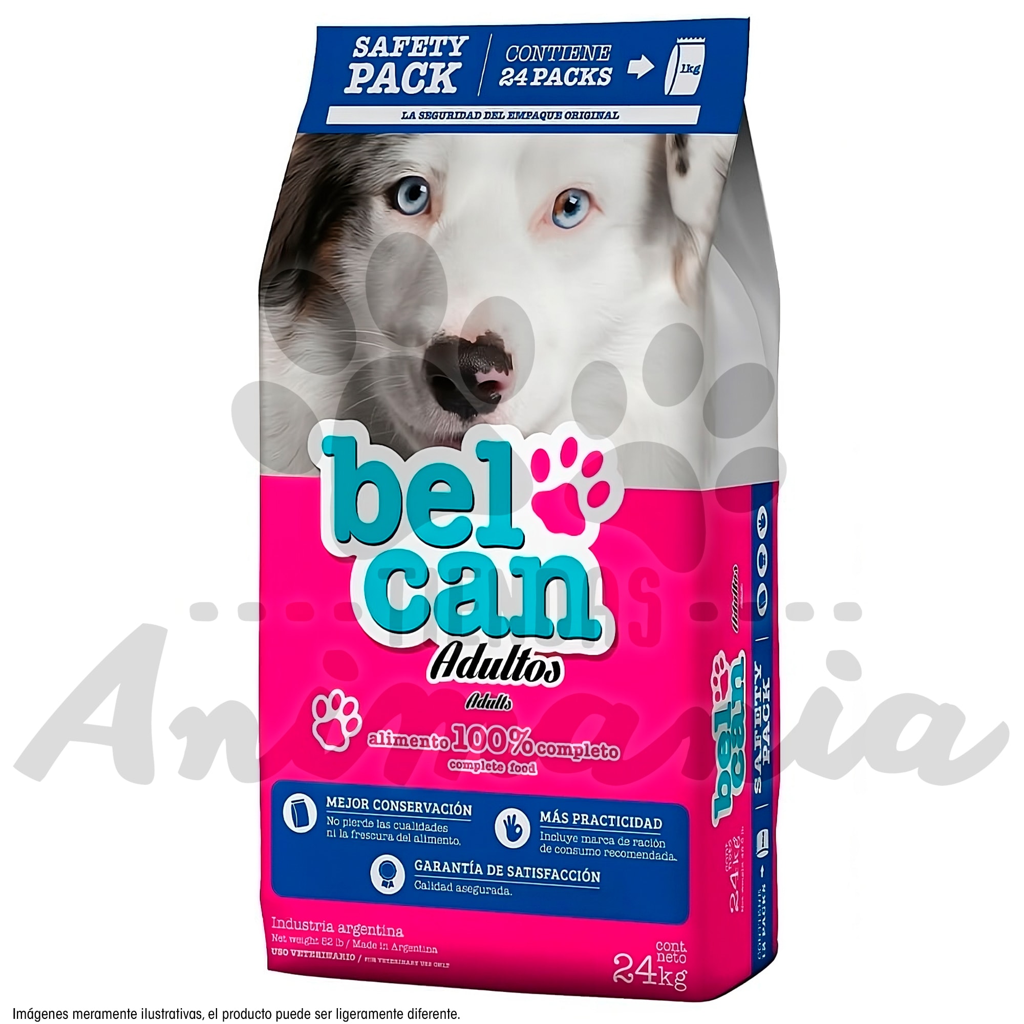 BELCAN PERROS ADULTOS TODOS LOS TAMAÑOS PACK DE AHORRO 24 KG | Animania