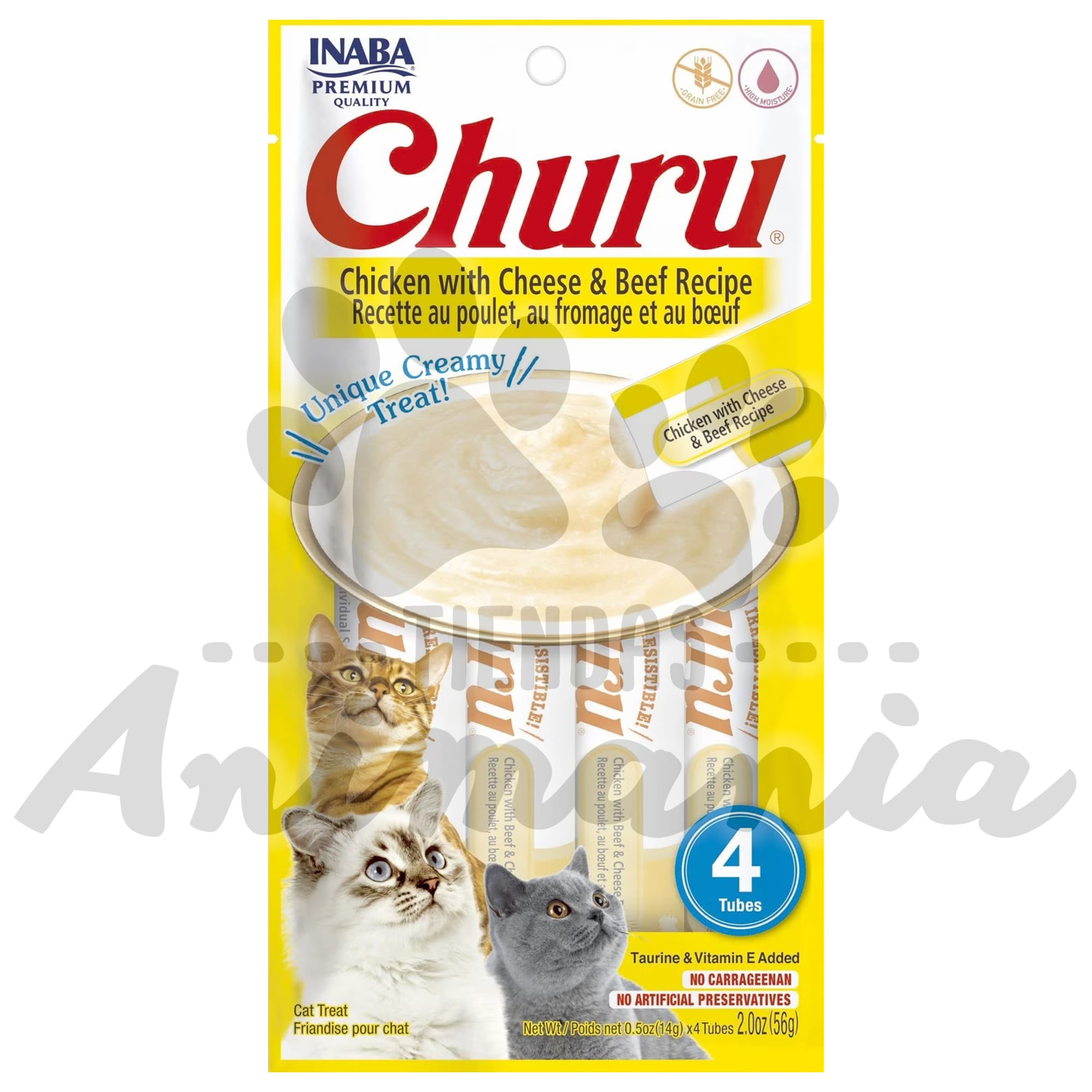 CHURU CAT CHICKEN WITH CHEESE & BEEF RECIPE | RECETA DE POLLO CON CARNE ...