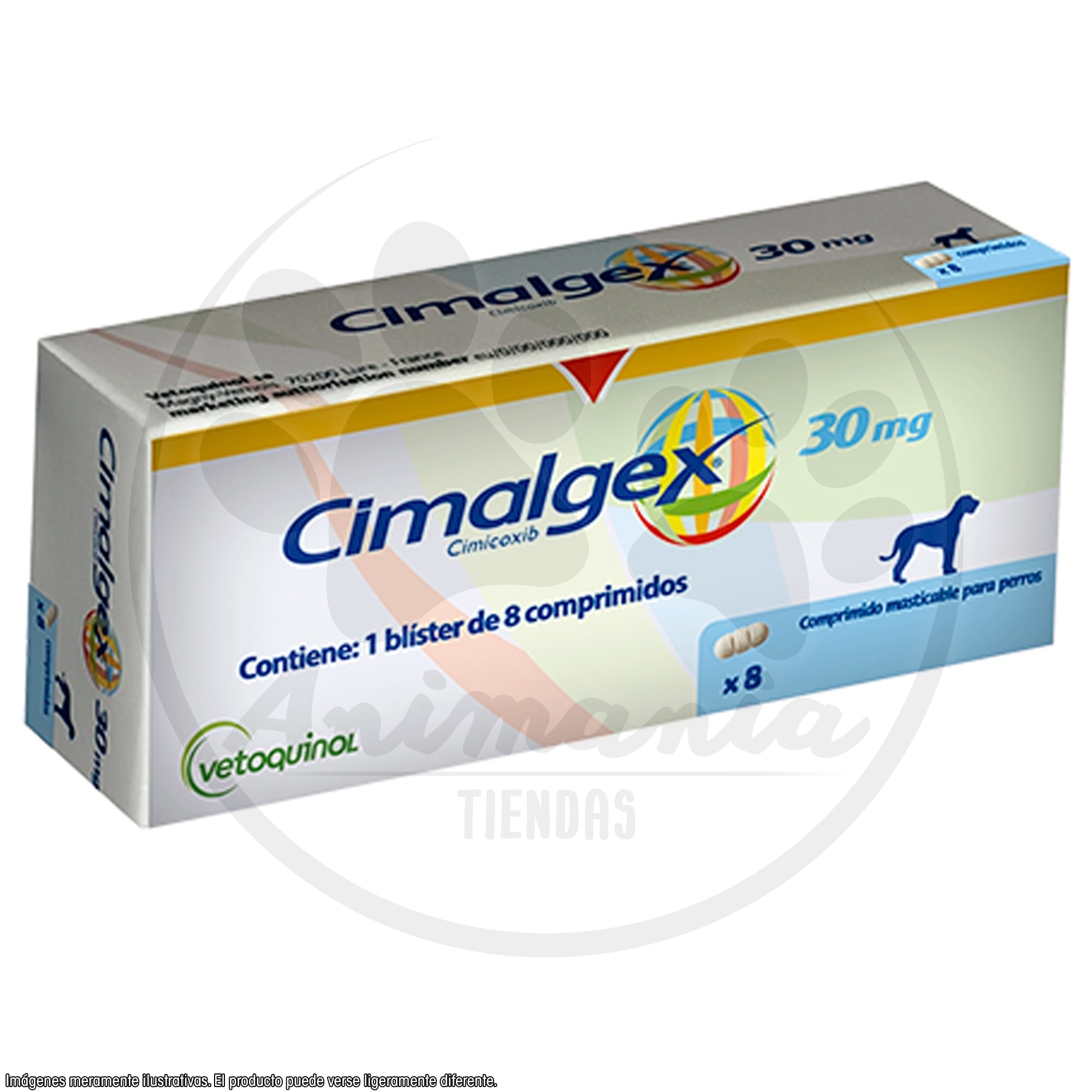 CIMALGEX CIMICOXIB 30 MG 8 COMPRIMIDOS MASTICABLES | Animania