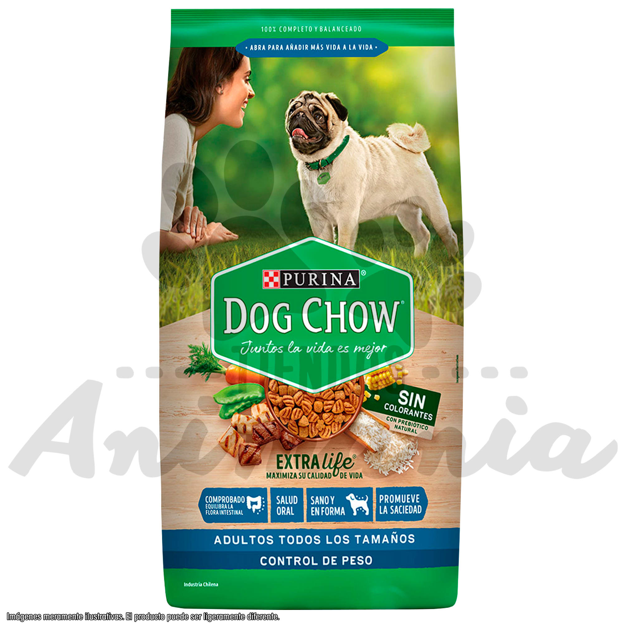 DOG CHOW CONTROL DE PESO 15 KG | Animania