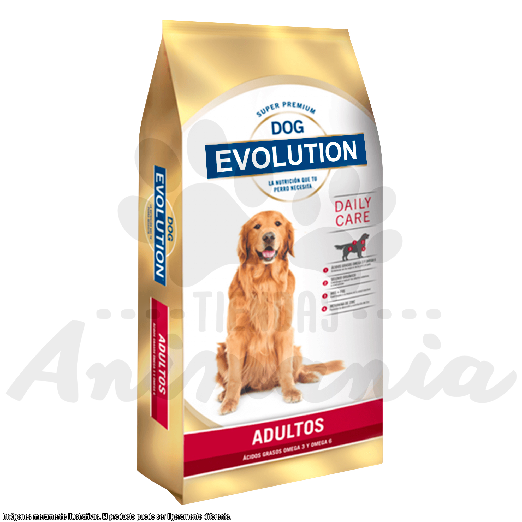 DOG EVOLUTION ADULTOS DAILY CARE 15 KG | Animania
