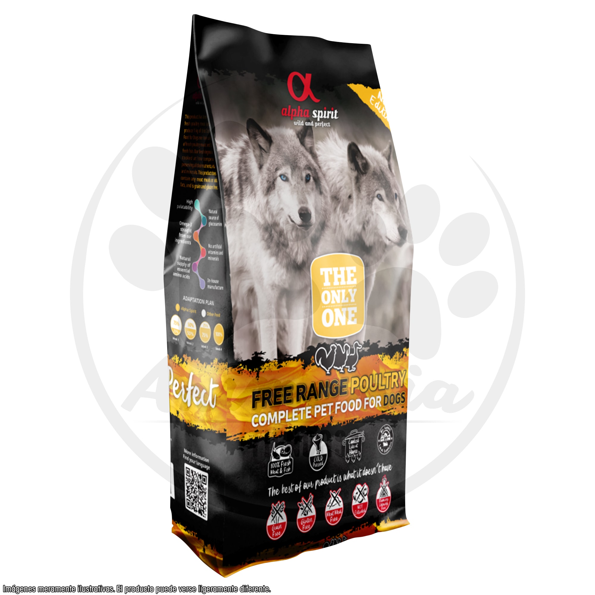ALPHA SPIRIT FREE RANGE POULTRY 12 KG | Animania