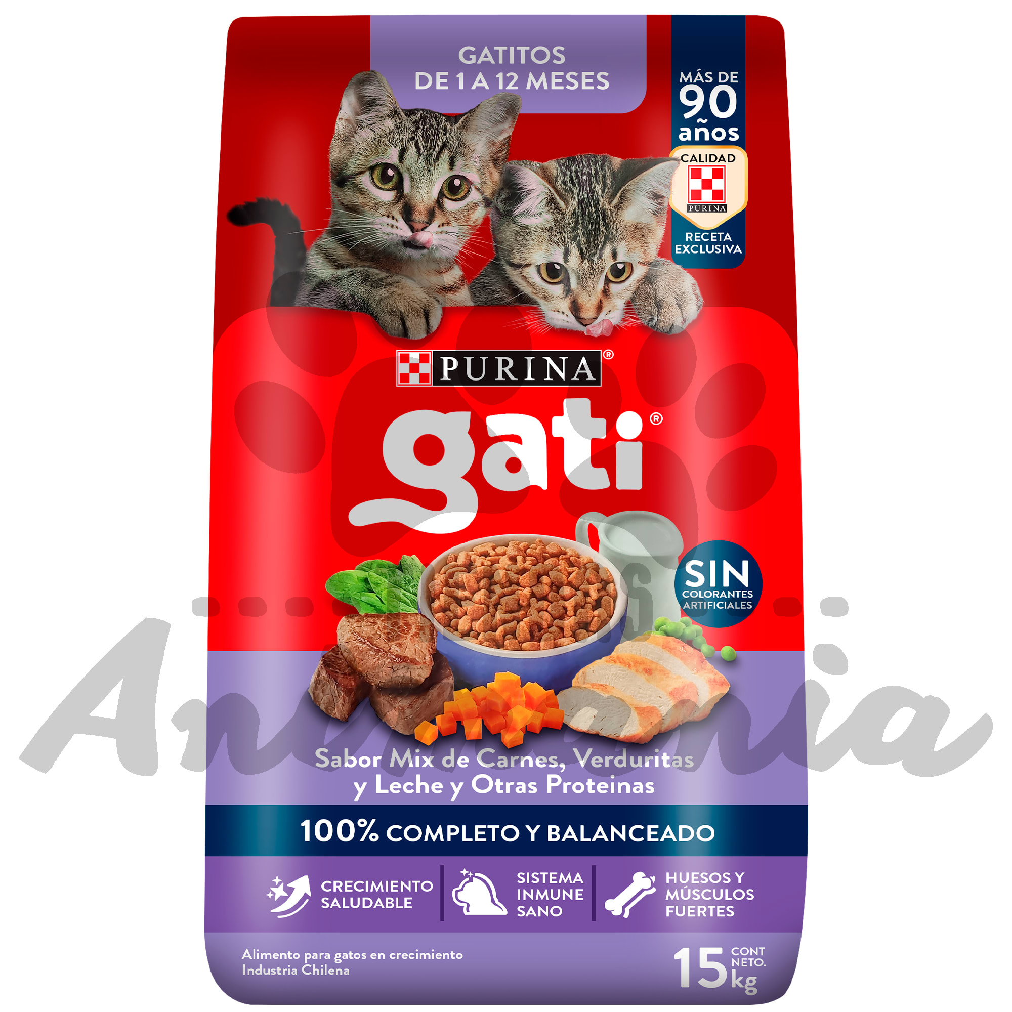 GATI KITTEN - GATITOS CACHORROS ENTRE 1 A 12 MESES SABOR A MIX DE ...