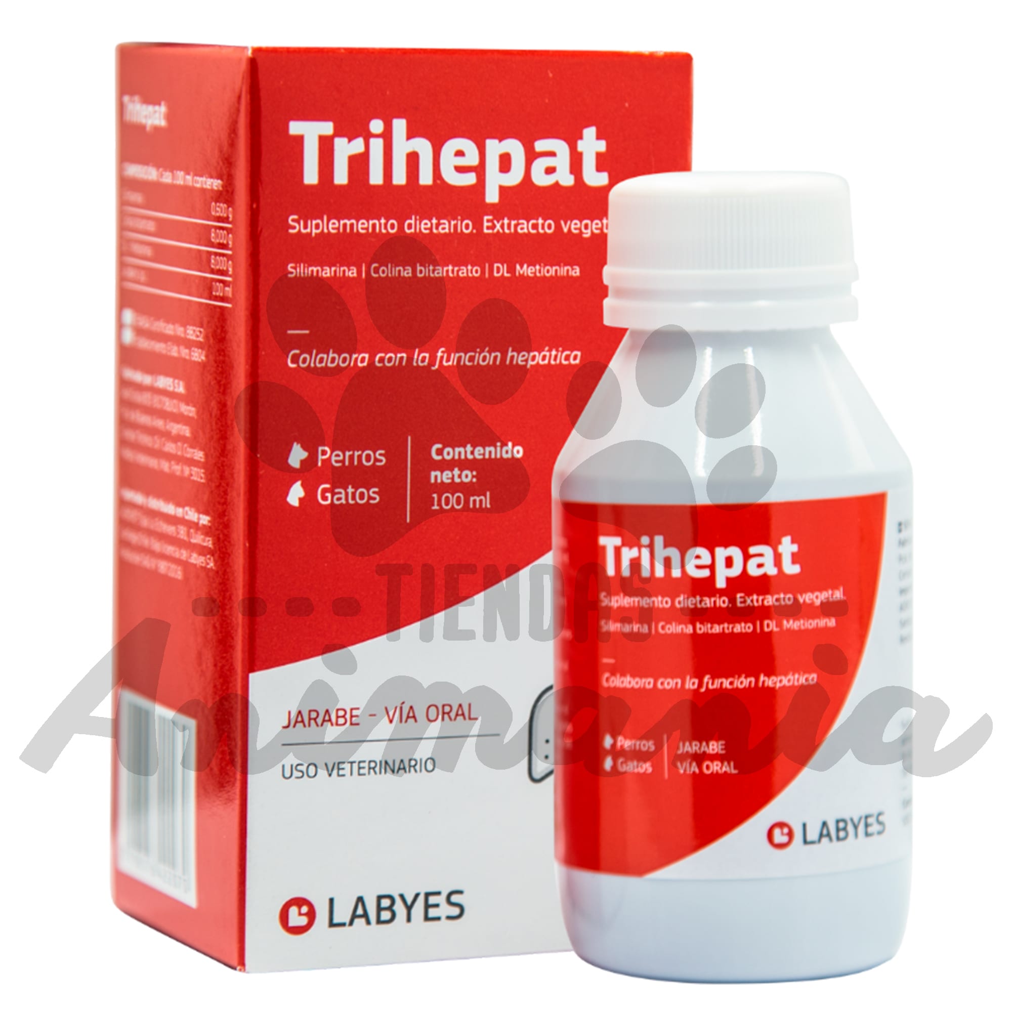 LABYES TRIHEPAT JARABE - PROTECTOR HEPÁTICO 100 ML | Animania