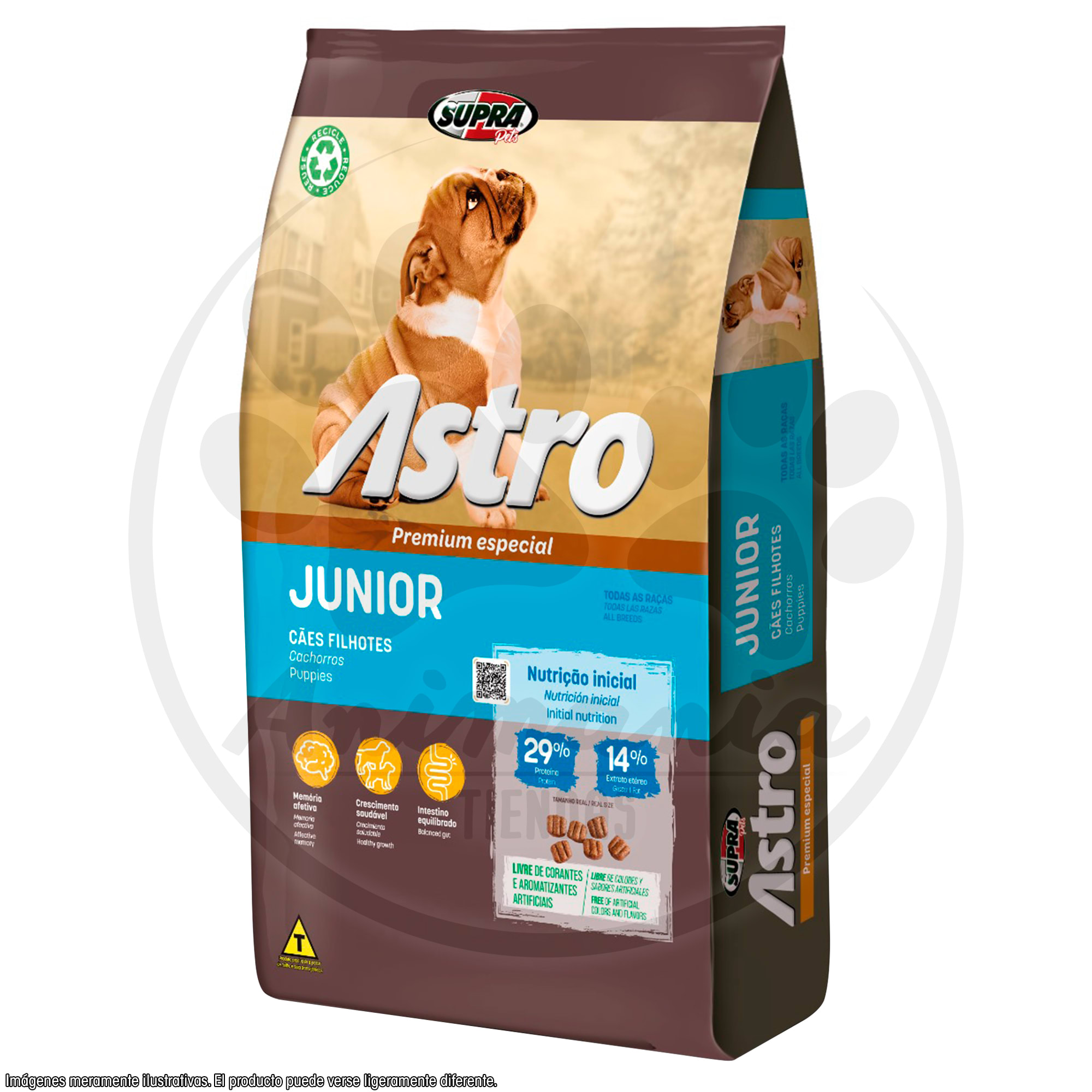 ASTRO PREMIUM ESPECIAL DOG JUNIOR 14 KG | Animania
