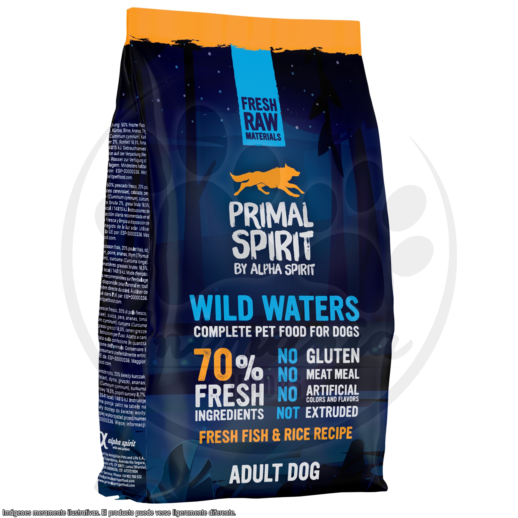 PRIMAL SPIRIT WILD WATERS 1 KG | Animania