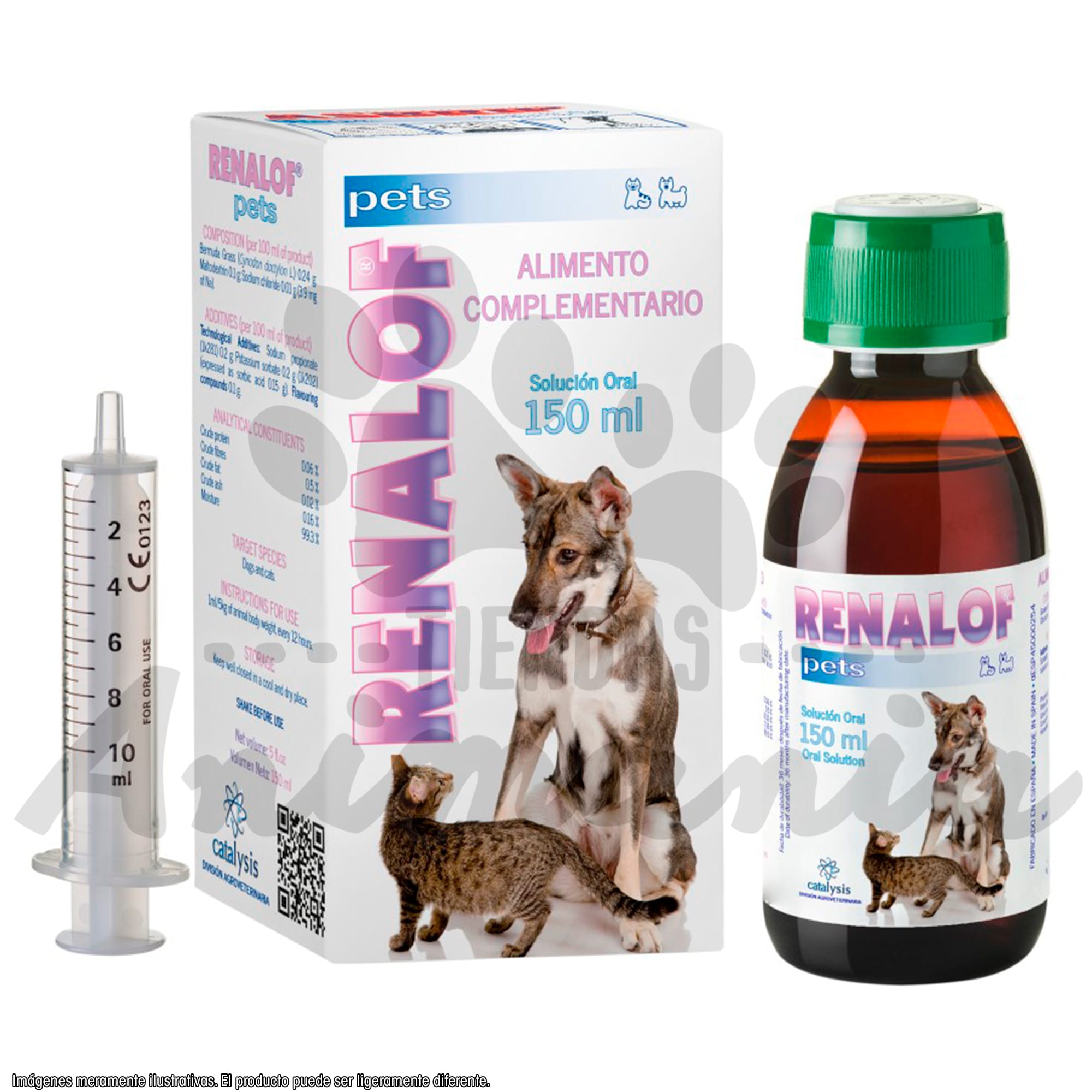ALIMENTO COMPLEMENTARIO RENALOF 150 ML | Animania