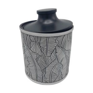 ANFORA HOJAS | Alabastro