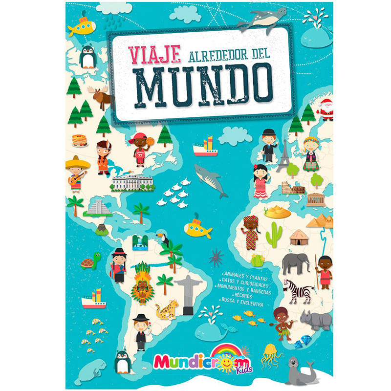 Viaje alrededor del mundo | Lúdiko - juguetes didácticos