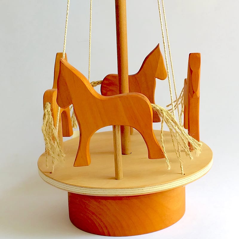Carrusel todo natual, línea madera nativa | Nuevo - Lúdiko - juguetes ...