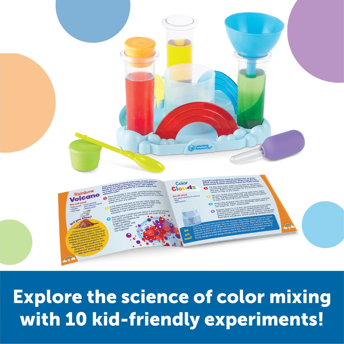 Kits de experimentos arcoíris STEM | Nuevo - Lúdiko - juguetes didácticos