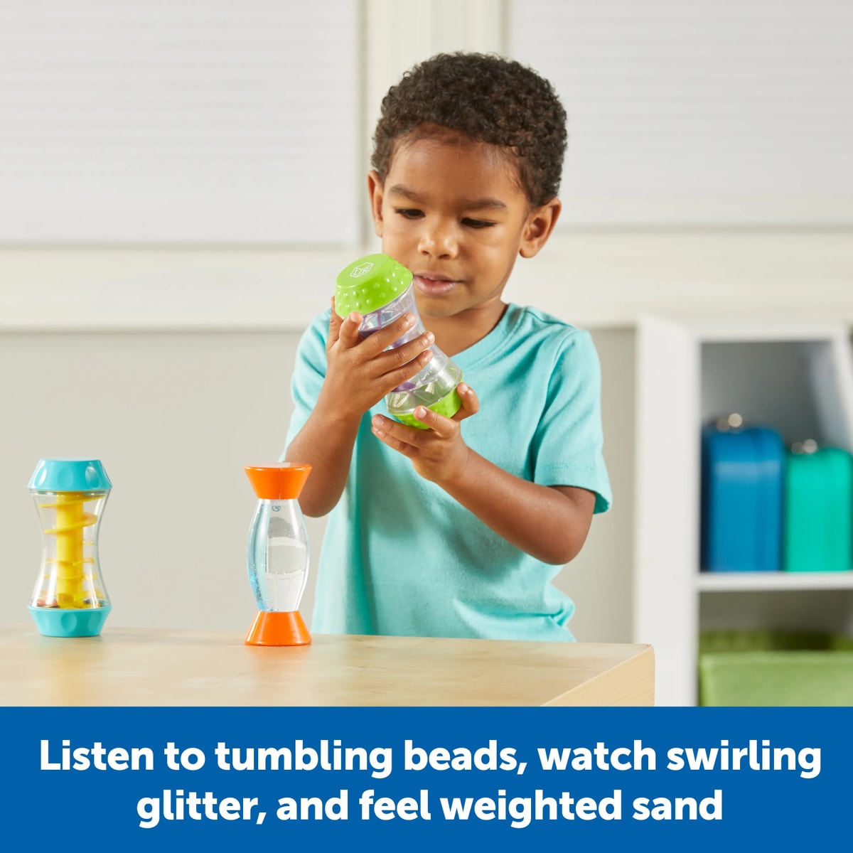 Set 3 tubos sensoriales antiestres | Nuevo - Lúdiko - juguetes didácticos