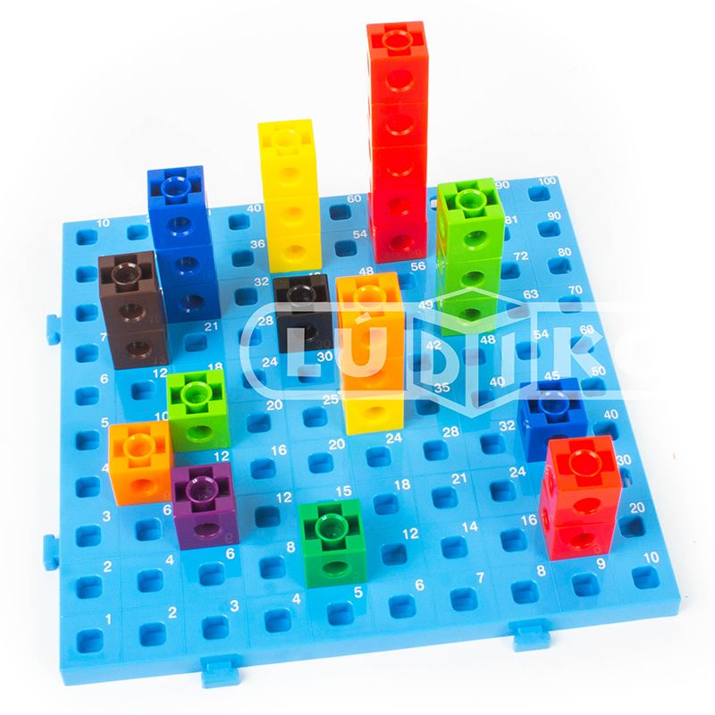 Base plástica para cubos | Lúdiko - juguetes didácticos