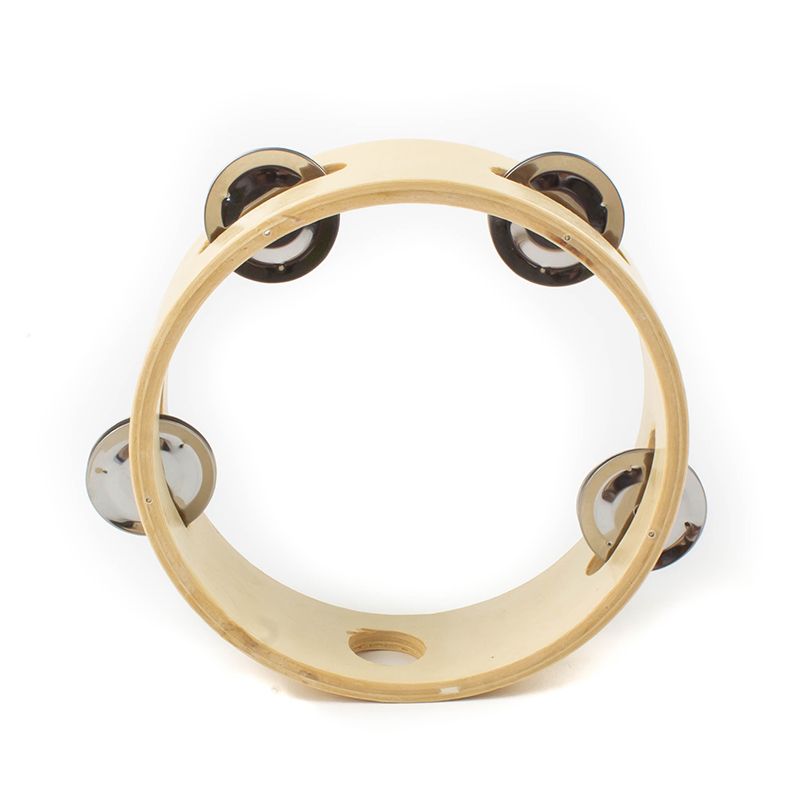 Pandero redondo 6" s/cuero | Nuevo - Lúdiko - juguetes didácticos