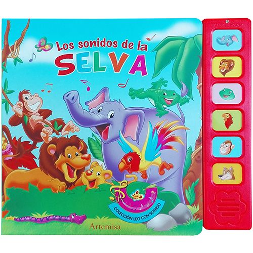 Leo con sonido - Los sonidos de la selva | Nuevo - Lúdiko - juguetes ...