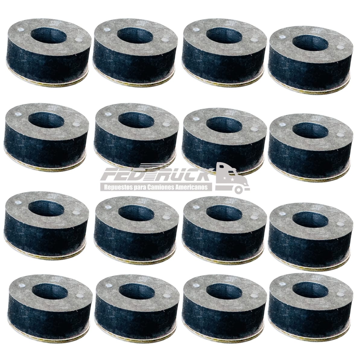 KIT, AISLADOR DE PERNO DE TAPA SUP CUMMINS ISM/M11 (16 Und) (042151 ...