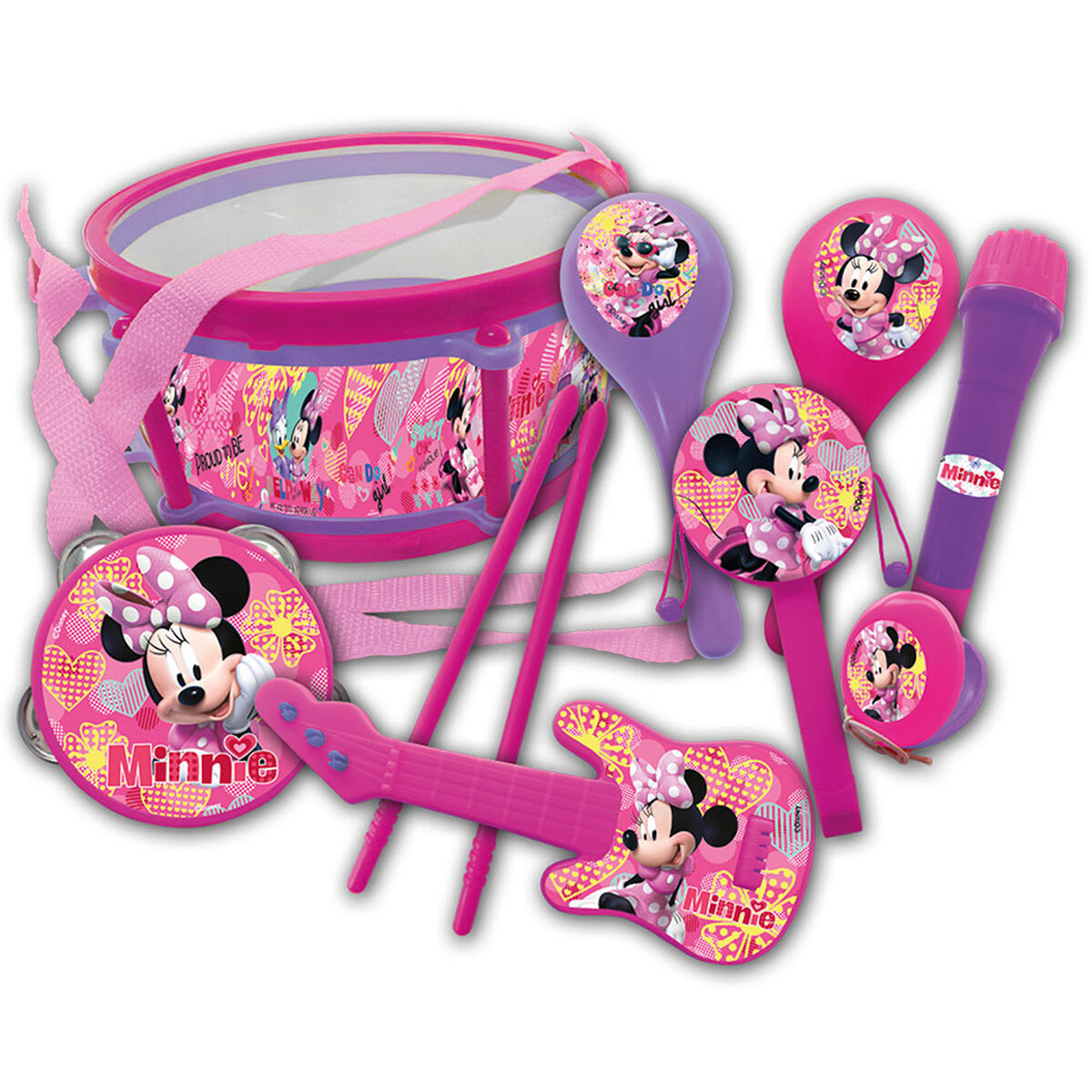 SET MUSICAL EN TAMBOR MINNIE DISNEY | Other Play