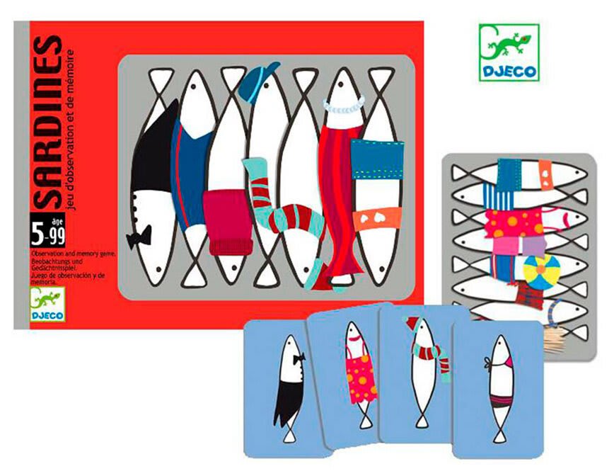 PLAYING CARD SARDINES | Planeta kids