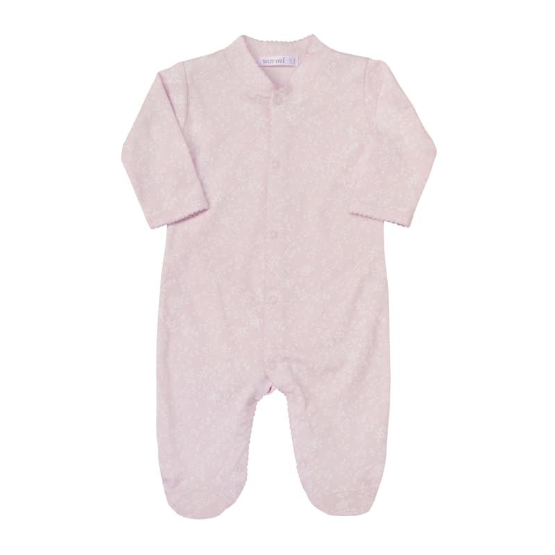 ENTERITO PICUETA ROSA FLORES BLANCAS | Planeta Mamá